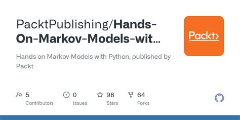 Github Packtpublishing Hands On Markov Models With Python Hands On Markov Models With Python