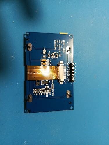 My OLED Display Is Not Working And I Don T Know Why Displays Arduino Forum