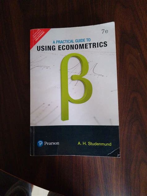 Buy Using Econometrics A Practical Guide E Book Online At Low Prices In India Using
