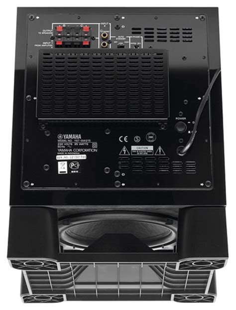 Активный сабвуфер YAMAHA YST-SW215 цвет черный