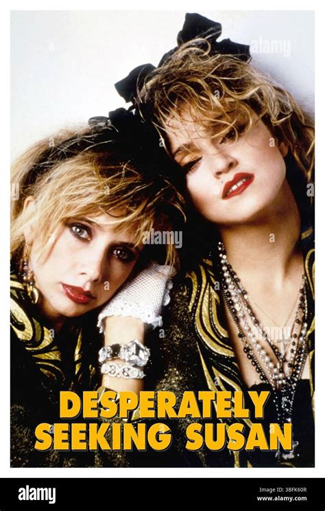 Madonna And Rosanna Arquette In Desperately Seeking Susan 1985