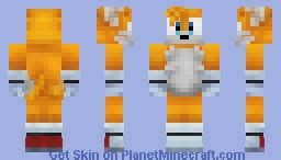 Tails Minecraft Skin
