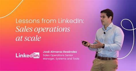Revenue Operations Alliance On Linkedin Lessons From Linkedin Sales Operations At Scale
