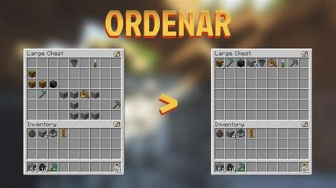 Inventory Sorting Mod Para Minecraft ZonaCraft