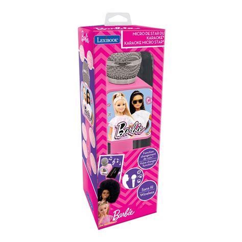 Безжичен микрофон Lexibook Barbie Toyzz Shop