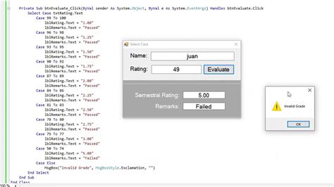Select Case Statement YouTube