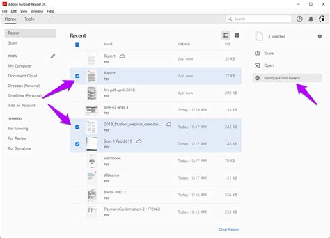 如何在 Adobe Reader 和 Acrobat DC 中禁用或删除最近使用的文件