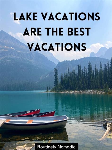 Lake Life Quotes 95 Perfect Lake Life Sayings Routinely Shares