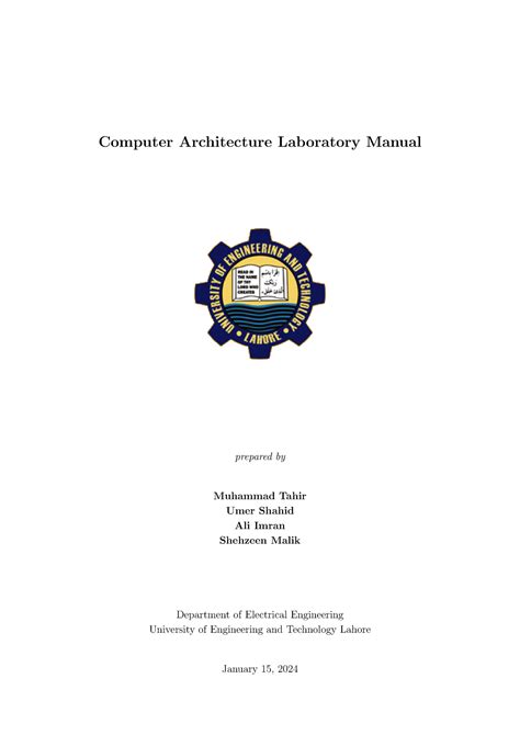 experiment 1 combinational circuits computer architecture laboratory