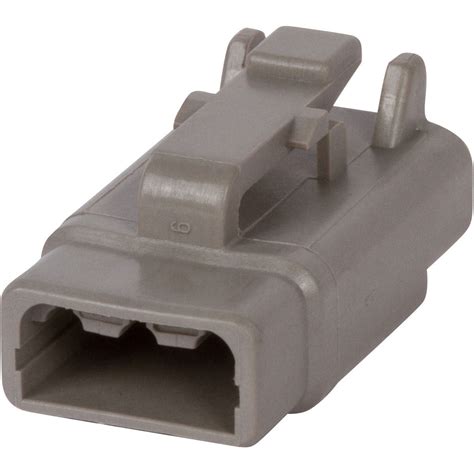 Dtm06 3s Deutsch Dtm 3 Way Gray Plug Connector