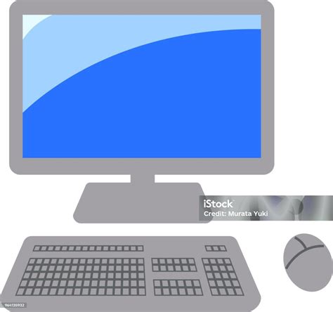 데스크톱 Pc 그림 0명에 대한 스톡 벡터 아트 및 기타 이미지 0명 Lcd 네트워크 서버 Istock