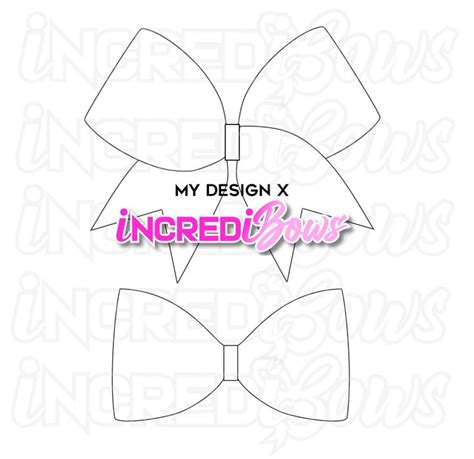Printable Diy Cheer Bow Design Coloring Page Etsy Coloring Pages Cheer Bows Diy Bow Design