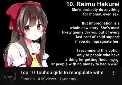 I Never Watched Or Played Touhou Ask Me Anything About The Lore And Ill Pretend I Know It R