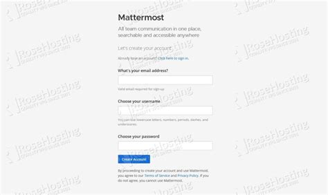 How To Install Mattermost On Debian 11 Rosehosting