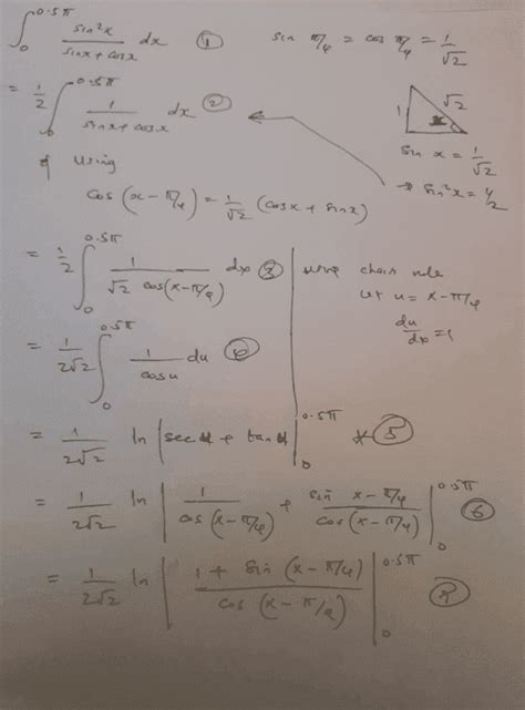 Integration Of A Trigonometic Function • Physics Forums