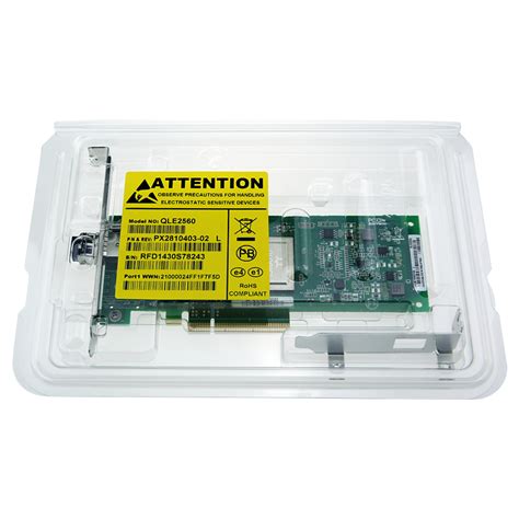 QLE2560, QLogic QLE2560 Single-Port PCIe-to-8Gbps Fibre Channel Adapter