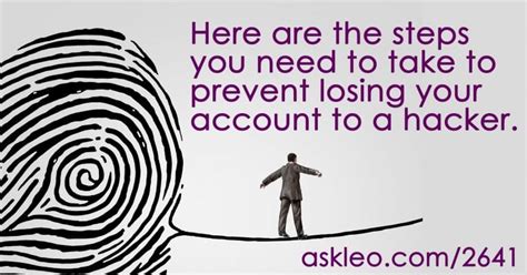 Two Factor Authentication Keeps The Hackers Out Ask Leo