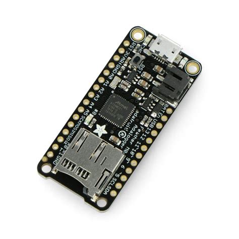 feather m0 adalogger z czytnikiem microsd zgodny z arduino adafruit