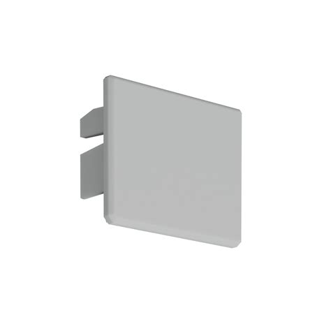 End Cap O Gray ABS C C KlusDesign Com
