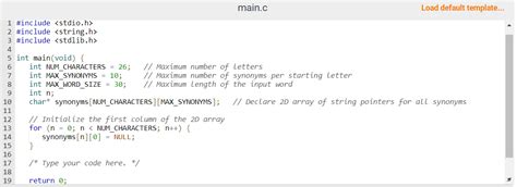 Solved 99 Lab Thesaurus Given A Set Of Text Files