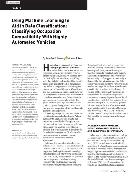 Pdf Using Machine Learning To Aid In Data Classification Classifying