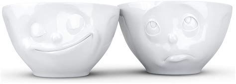 Fiftyeight Products Tassen Porcelain Bowl Tasty Face