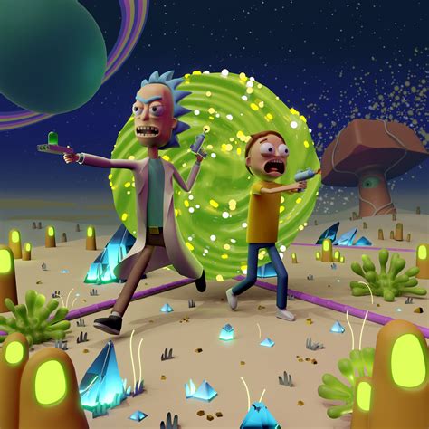 Rick And Morty Fan Art Behance Behance