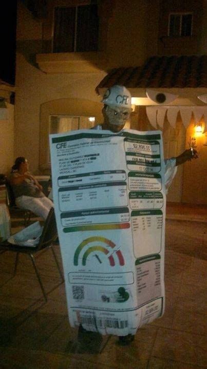 Recibo De Luz Mapa De Chihuahua Disfraz Halloween Hombre Originales
