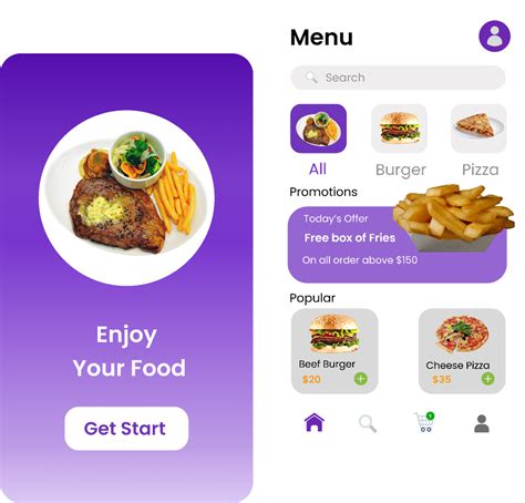 Food Ordering App Figma