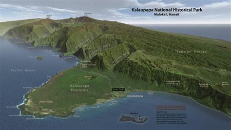 Kalaupapa National Historical Park Map