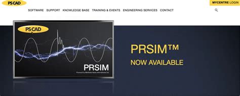 Pscad Prsim Simulation Software Free Demo Available At Best Price In Thane