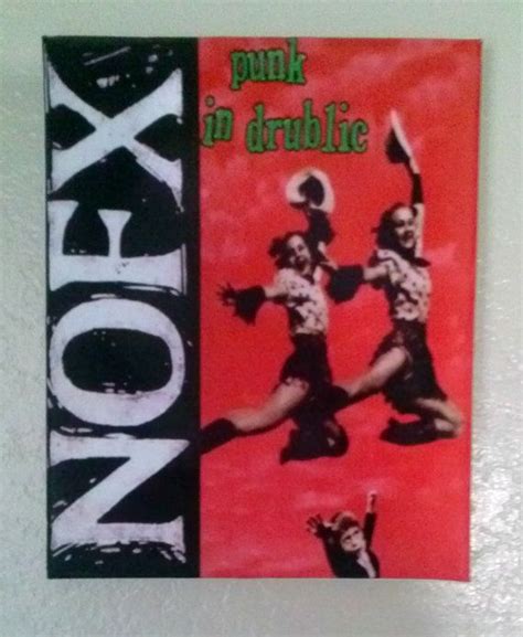 Nofx Punk In Drublic Album Cover Art 8x10 Canvas Fat Mike Free Shipping