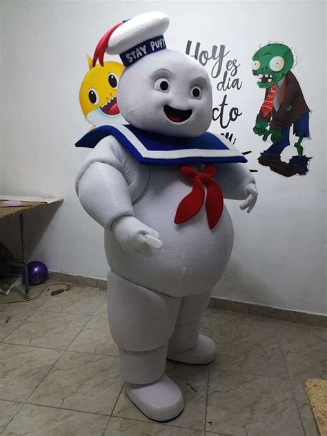 Ghostbusters Marshmallow Costume At Katherine Edmunds Blog