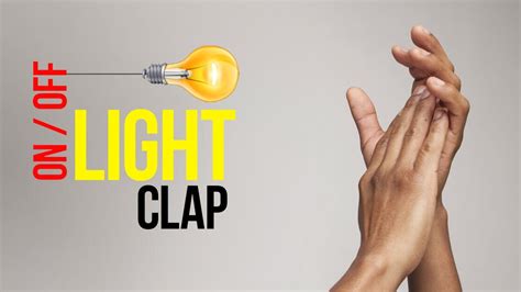 Light ON OFF Using Clap DIY Clap Control Light Arduino Projects YouTube