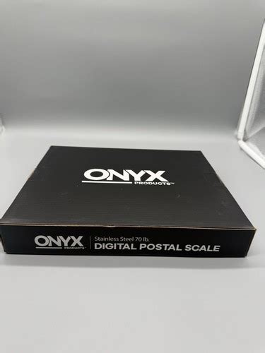 Onyx 70 Lb Digital Postal Scale Compatible Software Lcd Usb