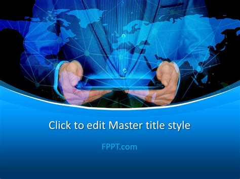 Free Global Business Trends Powerpoint Template