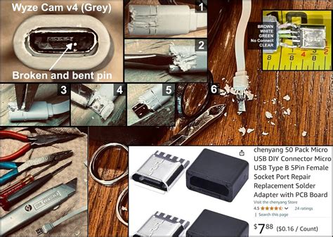 Micro USB DIY Repair Tips Tricks Wyze Forum