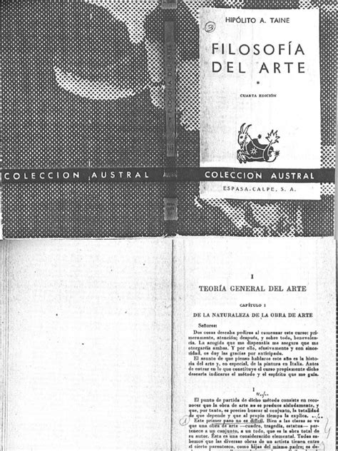 1 Filosofia Del Arte Hipólito Taine Pdf