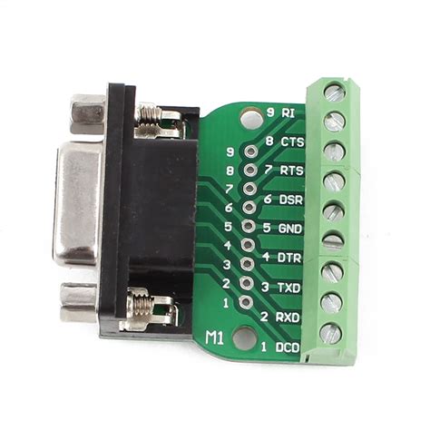 Db9 Male Screw Terminal To Rs232 Rs485 Conversion Board Indian Online Store Rc