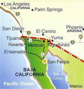 Mapa De San Felipe Baja California