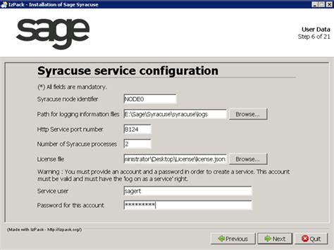 Installing The Syracuse Web Server