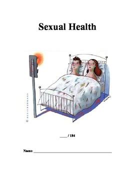 Sexual Health Workbook By Tammy Adams TPT