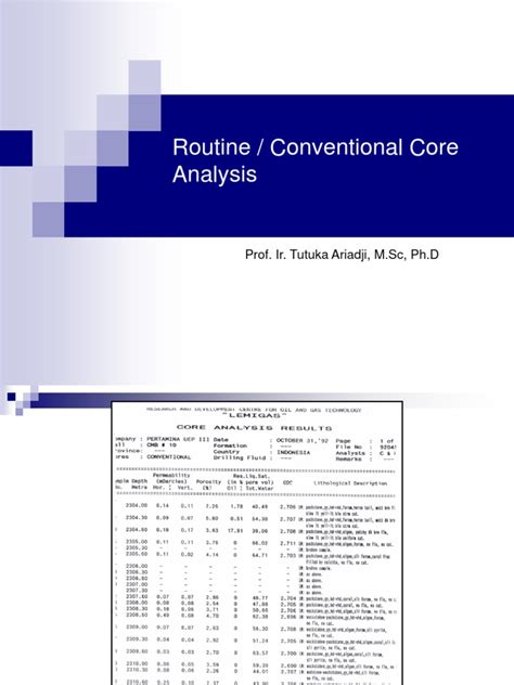 03 Routine Core Analysis Pdf
