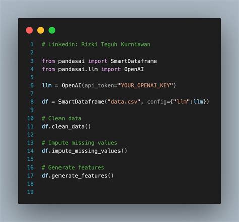 How Pandasai Can Answer Your Data Questions Rizki Teguh Kurniawan Posted On The Topic Linkedin