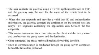 Firewall And Its Types PPTX