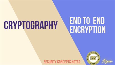 end to end encryption ensuring your privacy and security youtube