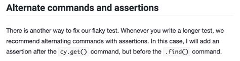 implement suggestions from cypress retry ability docs · issue 103