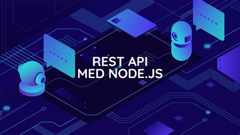 node js api tutorial på svenska youtube