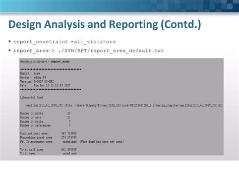 Logic Synthesis With Synopsys Design Compiler Pdf