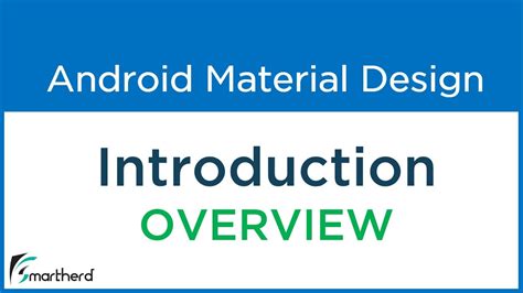 Android Material Design Introduction And Module Overview YouTube